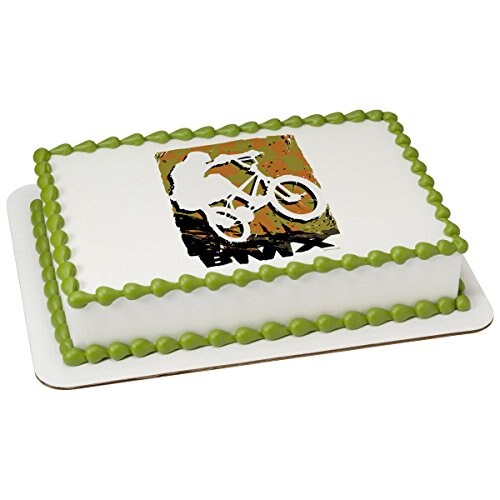 BMX Bike PhotoCake® Edible Cake Topper Icing Image for 1/4 Sheet cake ...