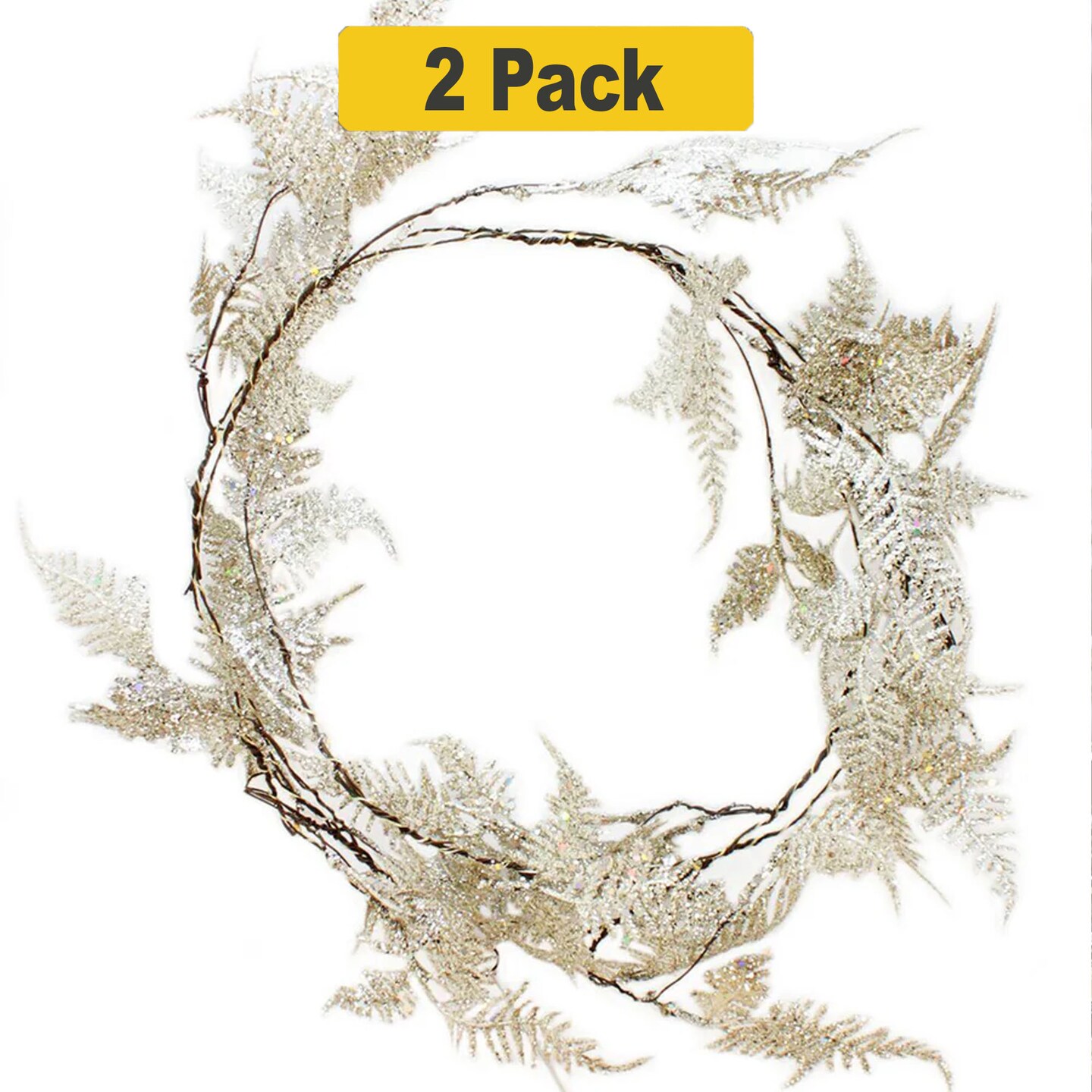 20 LED Iridescent Gold Fern Fairy Lights For Christmas | Michaels