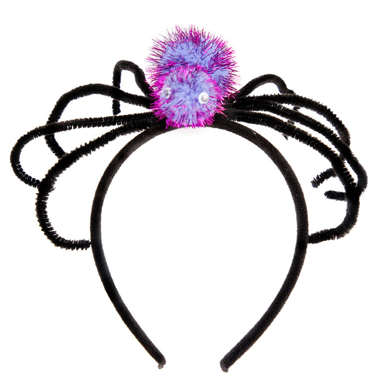 Halloween Tinsels Spider Headband Funny Spooky Hairstyle Decor Ghost ...