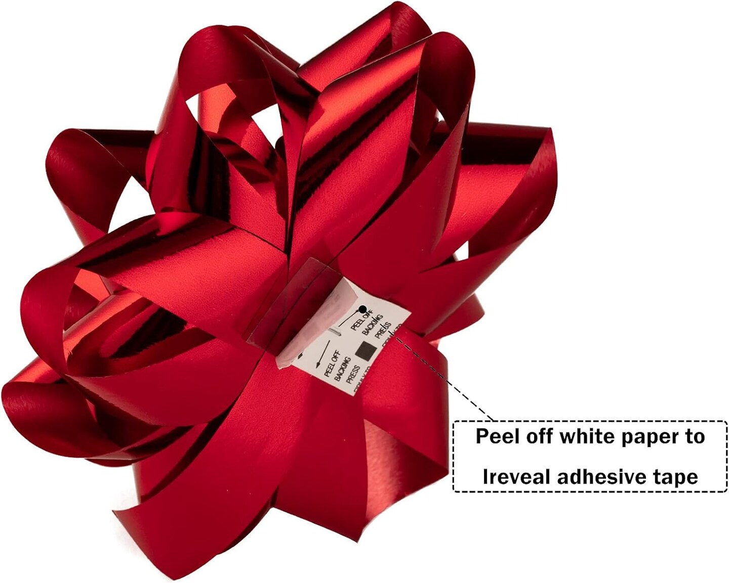 16 Pcs Gift Bows Assortment - 14 Multi Colored Assorted Size Gift Bows ...