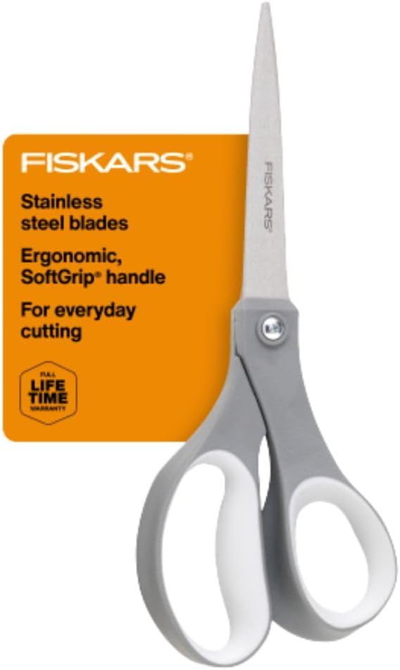 All Purpose Scissors, High Performance Cutting, Stainless Steel Blades ...