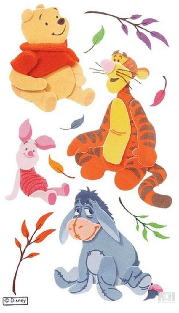 Disney Winnie The Pooh And Pals Dimensional Stickers | Michaels