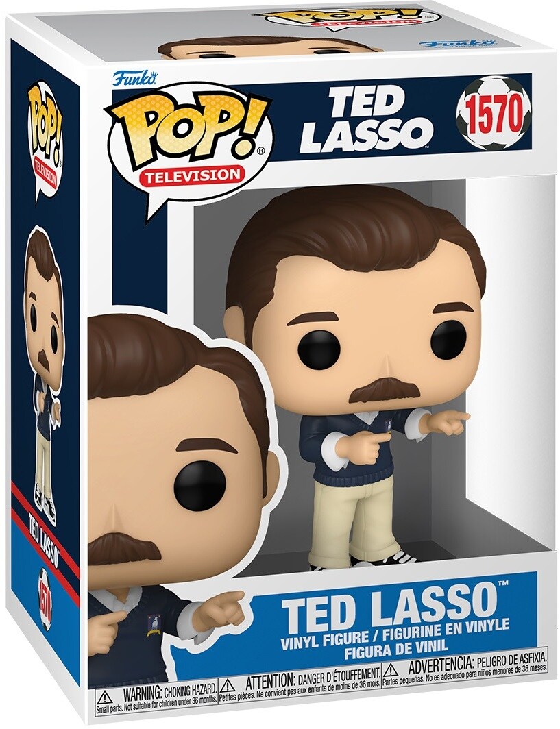 FUNKO POP! Television: Ted Lasso S3 - Ted Lasso [COLLECTIBLES] Vinyl ...