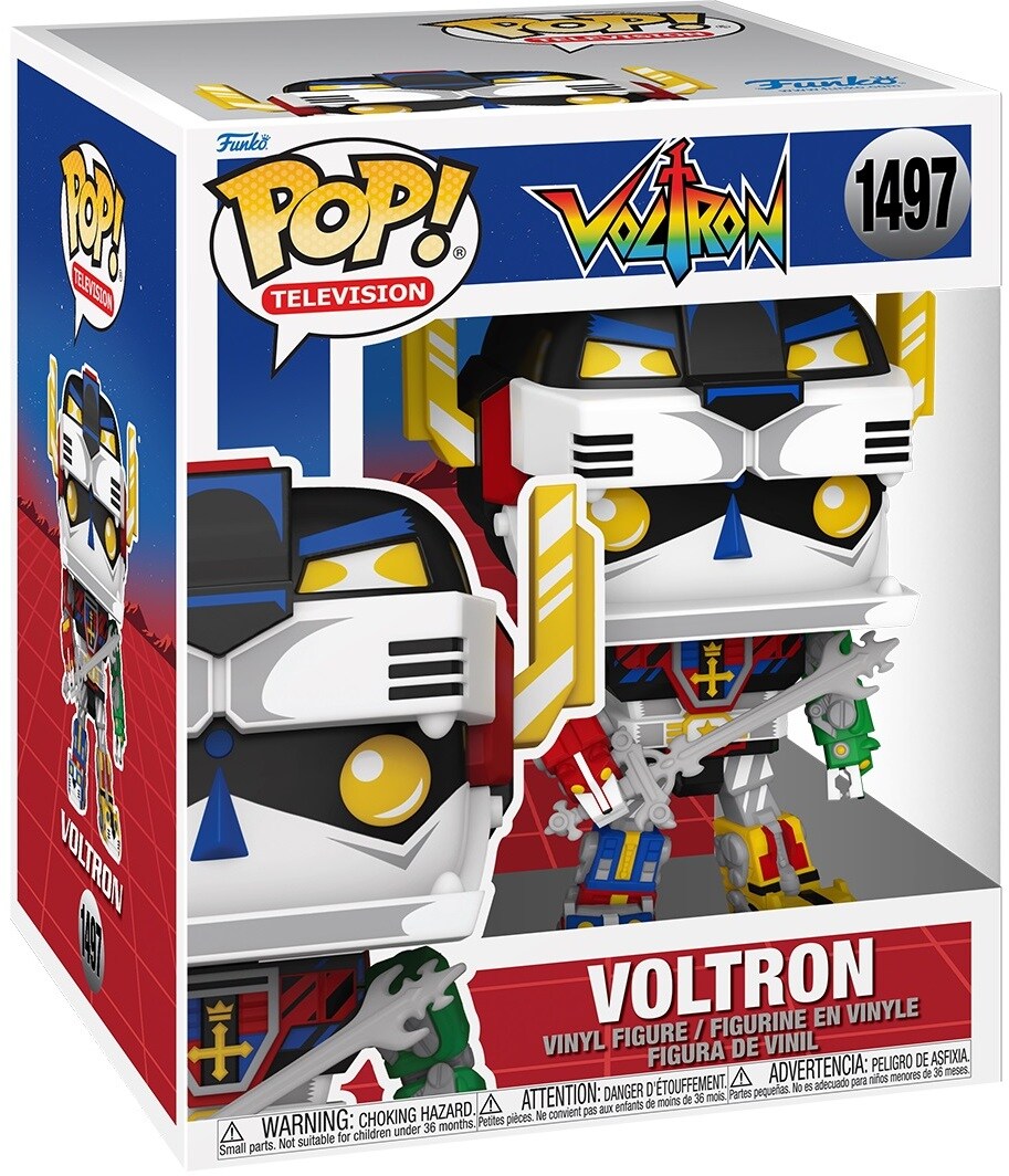 FUNKO POP! Super: Voltron - Voltron (Retro) (Cartoon Network ...