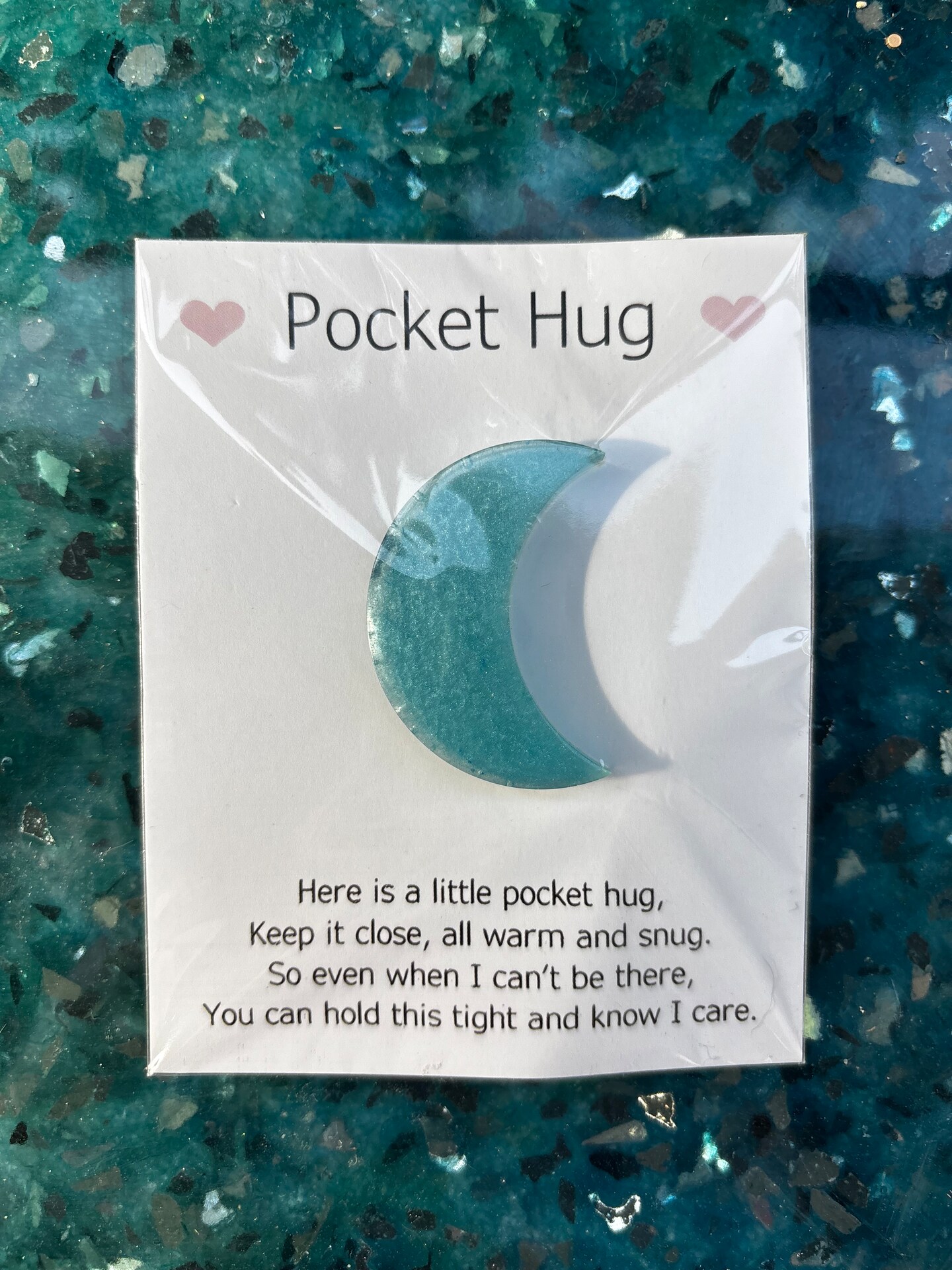 Pocket Hug Moon- Handmade Resin Keepsakes | MakerPlace by Michaels