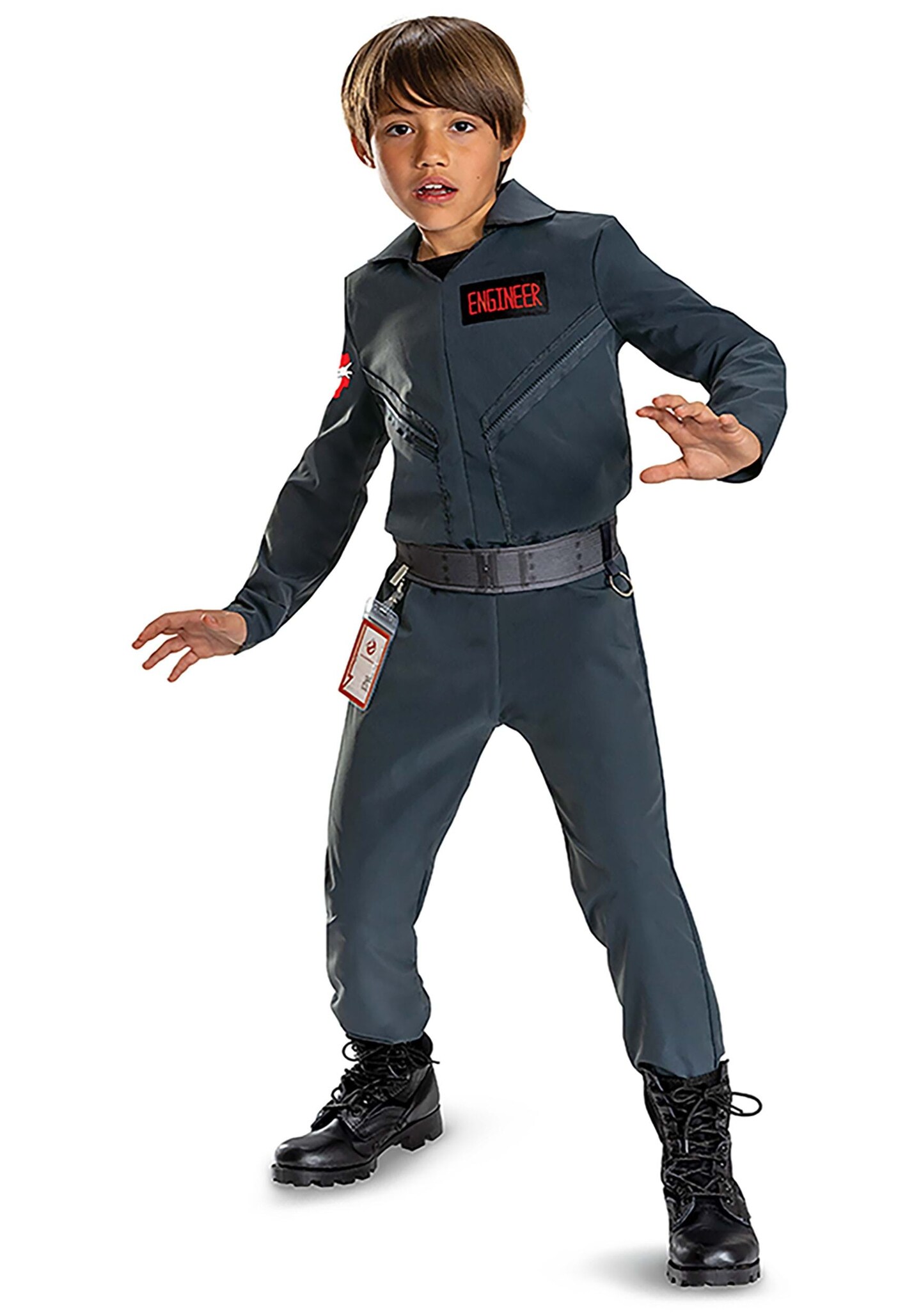 Kid's Ghostbusters Frozen Empire Classic Engineer Costume, Size: 3T/4T ...