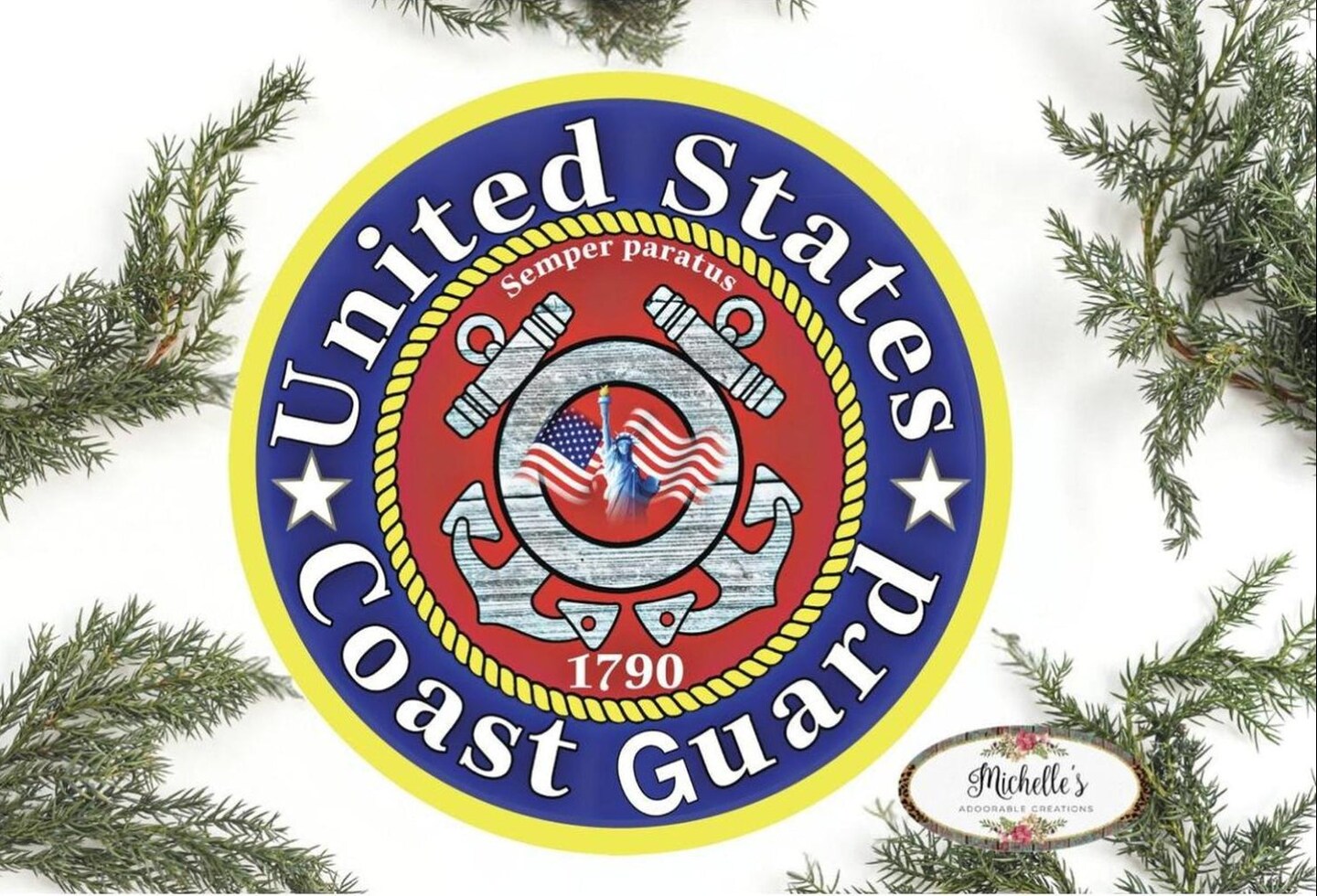 United States Coast Guard Support Sign, Size: 12 Inch | Michaels