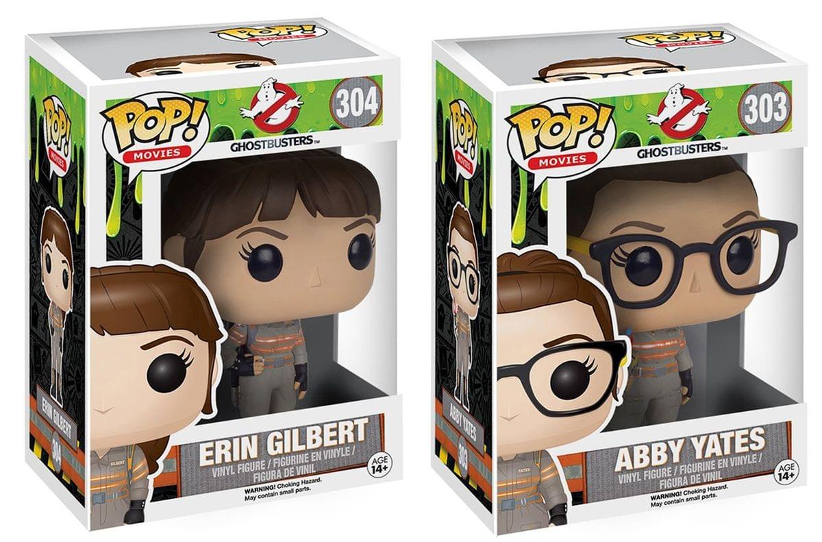 Ghostbusters Funko POP Vinyl Figure Bundle: Abby Yates & Erin Gilbert ...