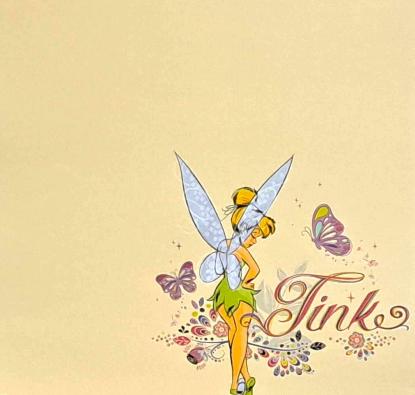 Disney Tinker Bell Tink 12x12 Scrapbook Paper | Michaels