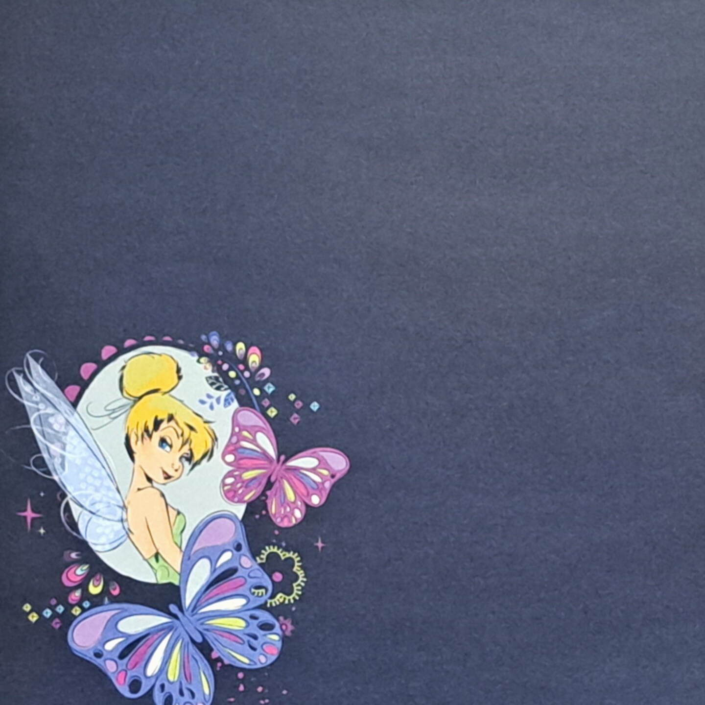 Disney Tinker Bell Mirror Reflection 12x12 Scrapbook Paper | Michaels