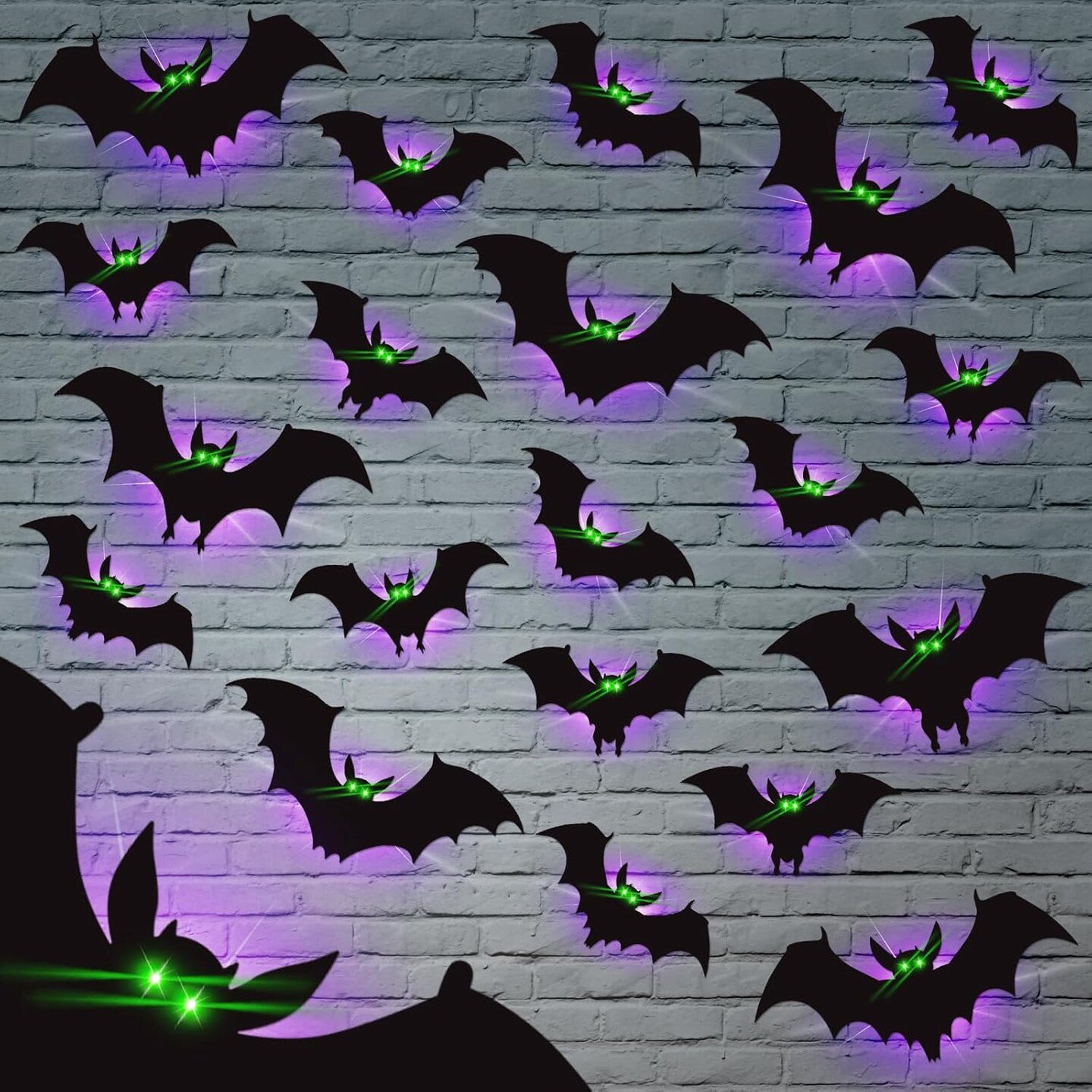 24 Pack Halloween Bats Decorations | Michaels