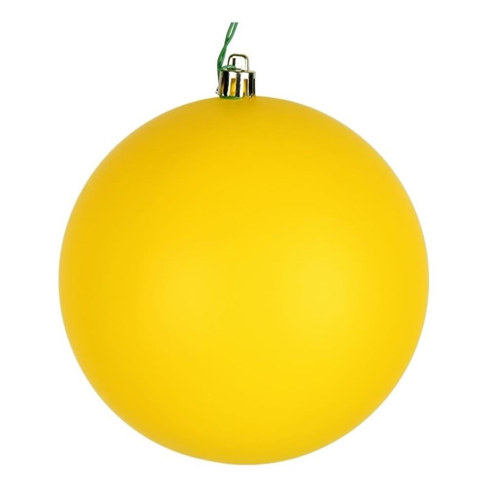 3" Yellow Matte Ball 32/Bx | Michaels
