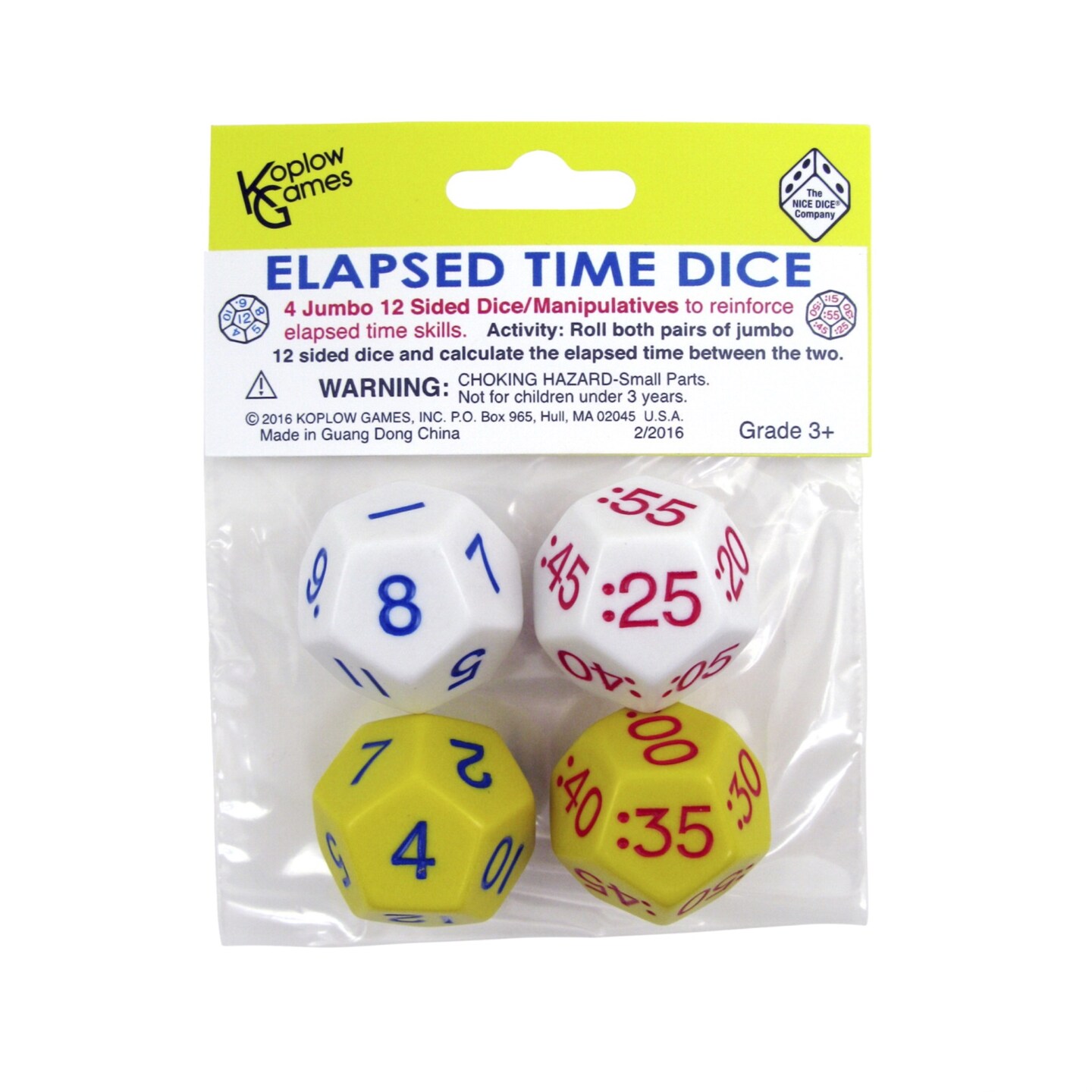 Koplow Elapsed Time Dice | Michaels