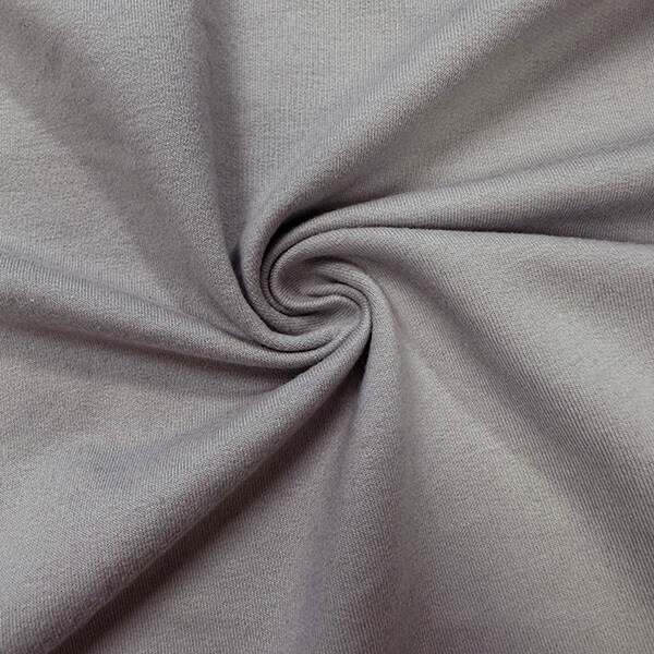 Pearl Gray French Terry Knit Fabric By the Yard | Michaels