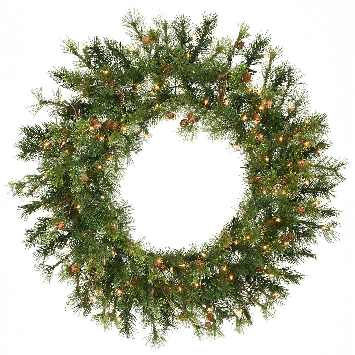 Vickerman 36" Mixed Country Wreath Dura-Lit 100CL - A801837 | Michaels