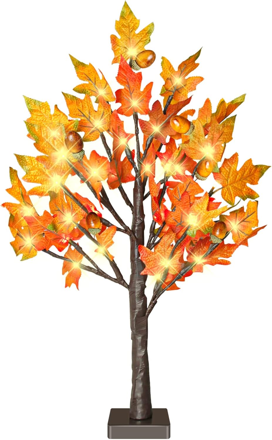 24 Inch Lighted Maple Tree with 36 Lights(2ft 1pack) | Michaels
