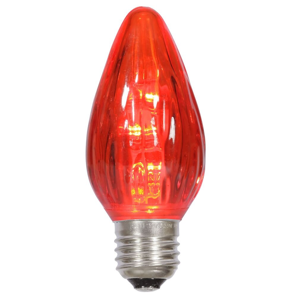 Vickerman F15 Red Plastic LED Flame E26 Bulb 25/Bx - XLEDF13-25 | Michaels