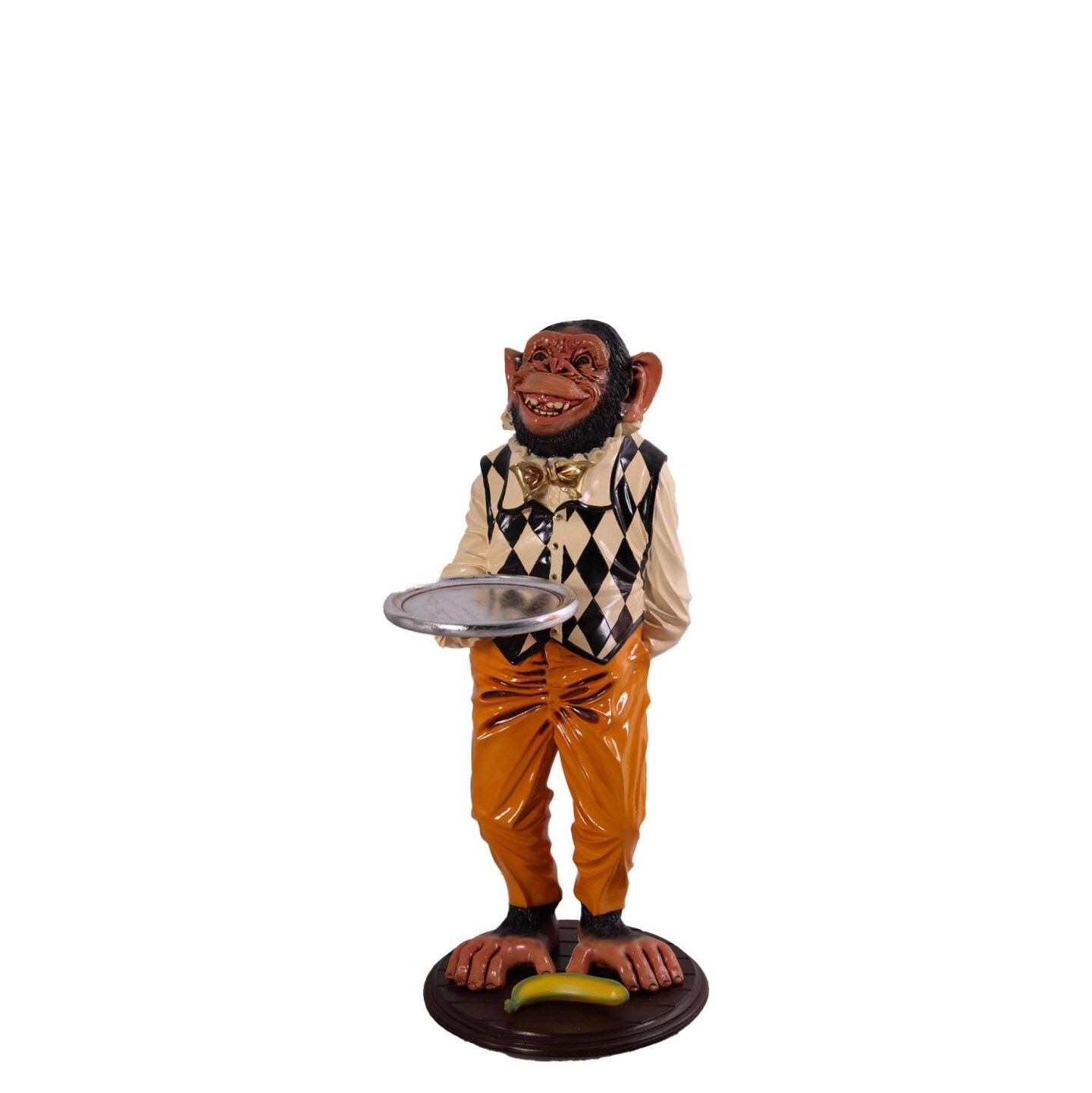 Large Monkey Butler Life Size Statue | Michaels
