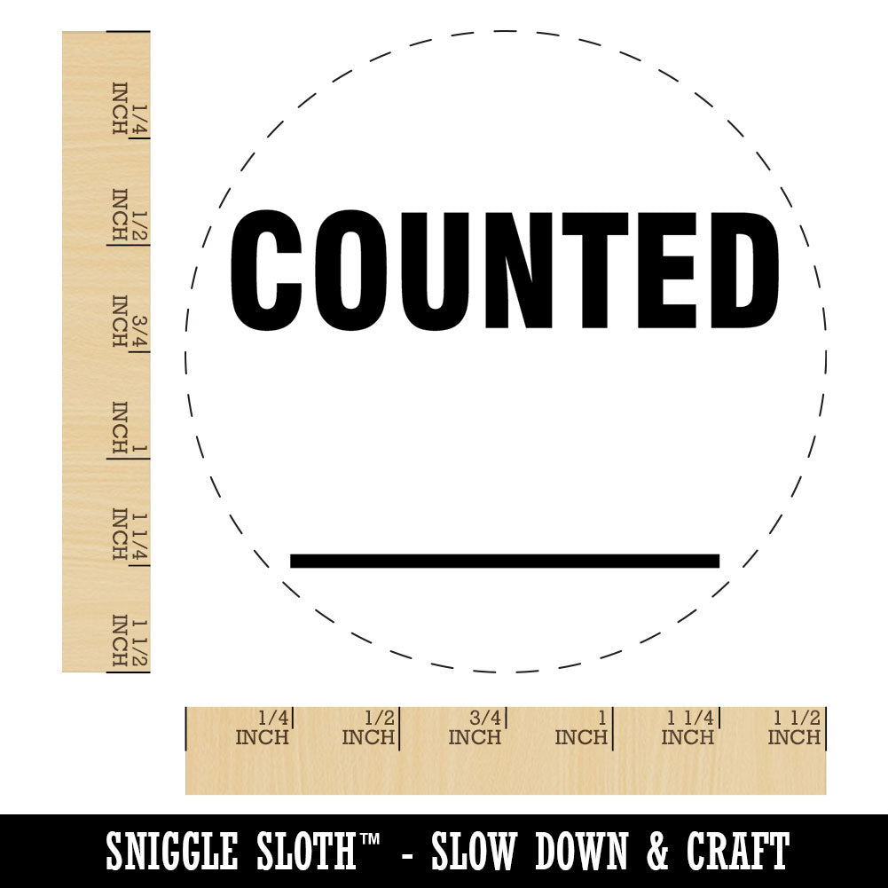 Counted Fill Inventory Management Manufacturing Label Self-Inking ...