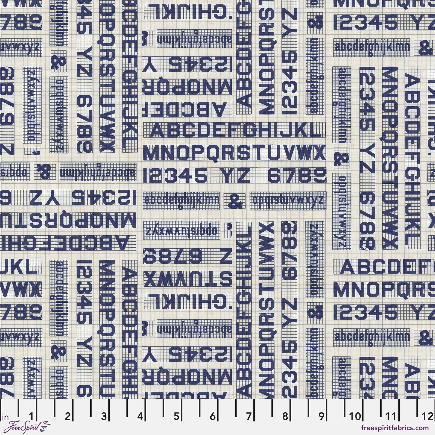 Typography in Indigo (pwth295.indigo) | Eclectic Elements Palette in ...