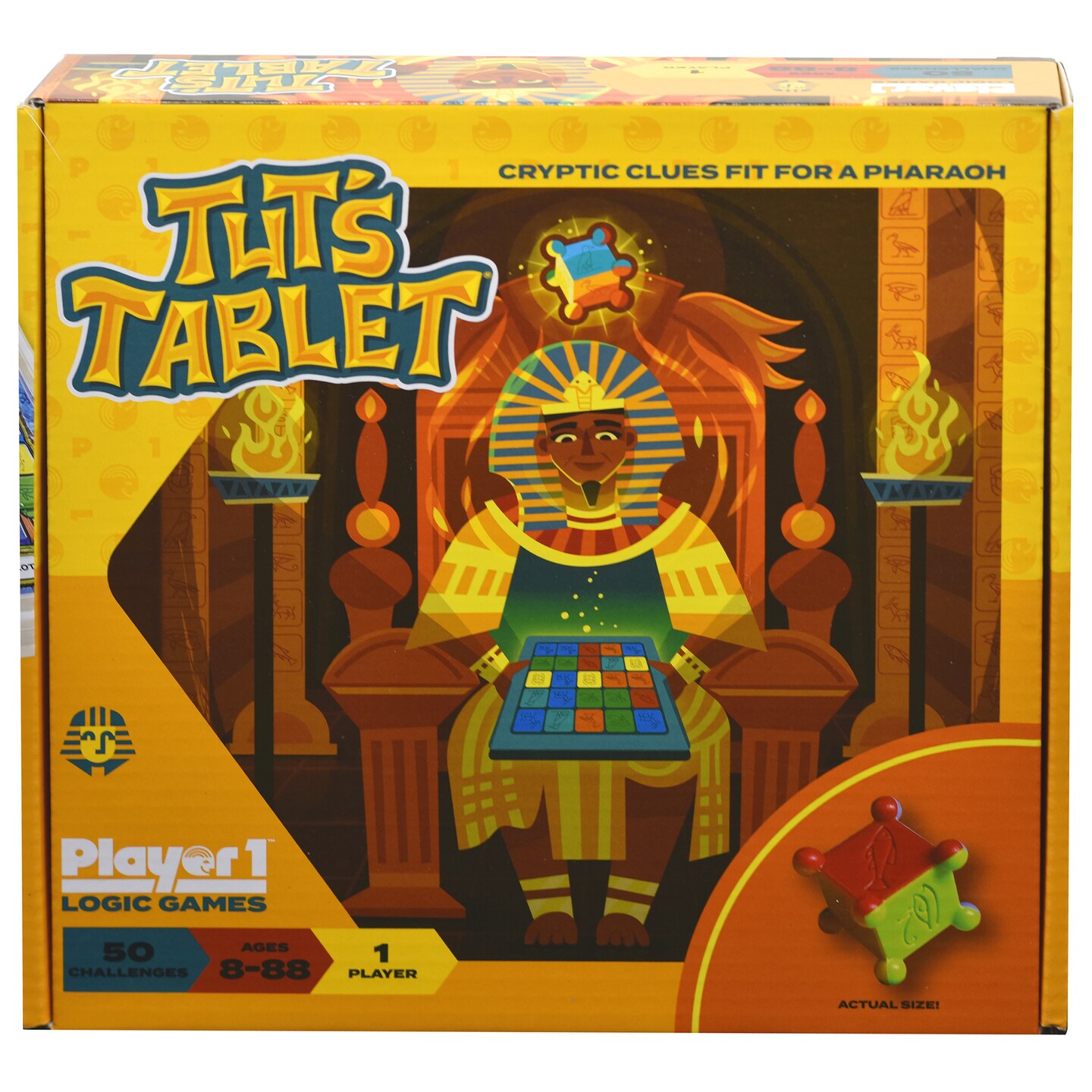 Player 1: TUT'S TABLET - Single Player Logic Game, 50 Challenges ...