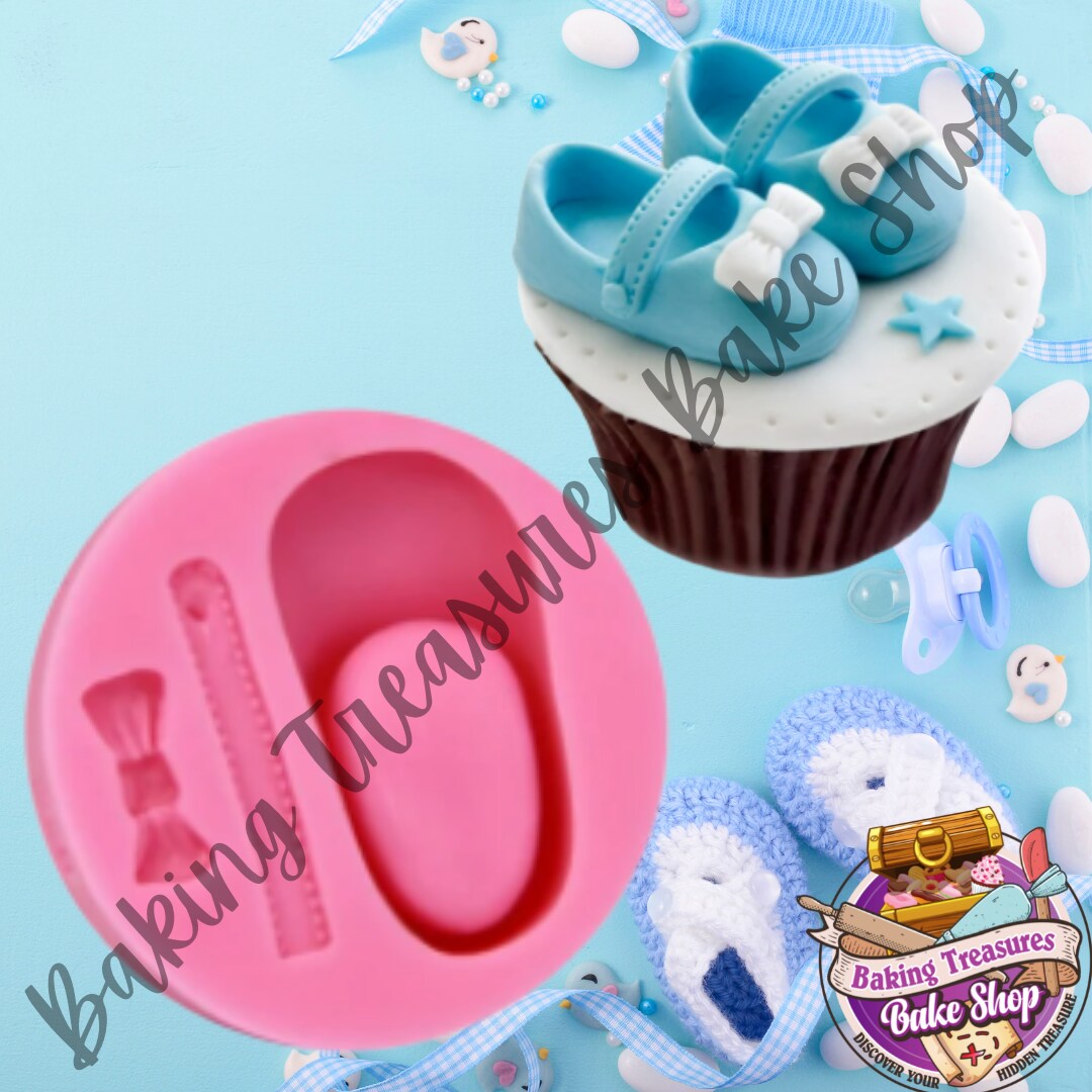 Single Baby Shoe Silicone Mold | Michaels