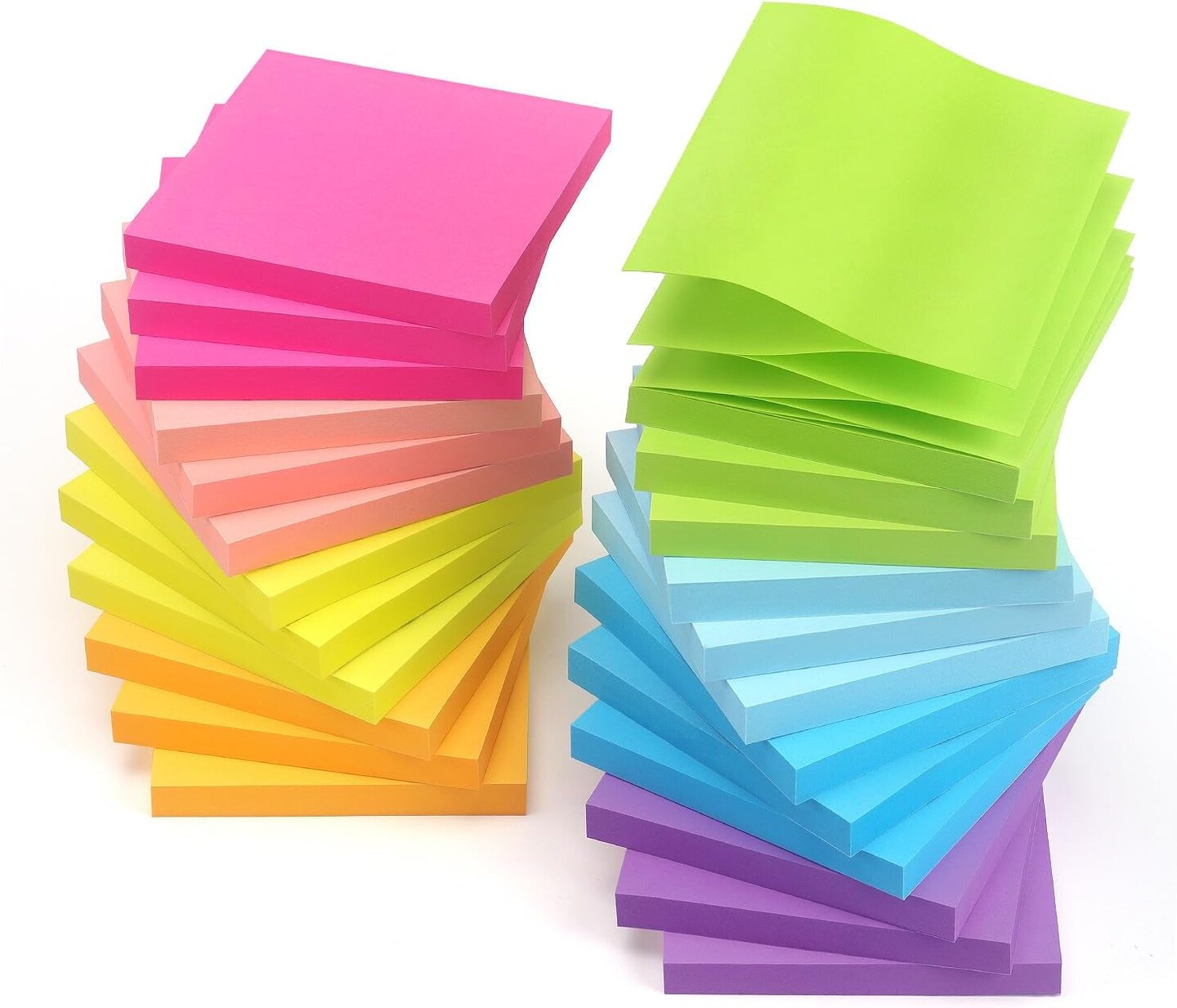 8 Pads Pop up Sticky Notes 3X3 Refills Bright Colors Self-Stick Notes ... 8 Pads Pop up Sticky Notes 3X3 Refills Bright Colors Self-Stick Notes ...