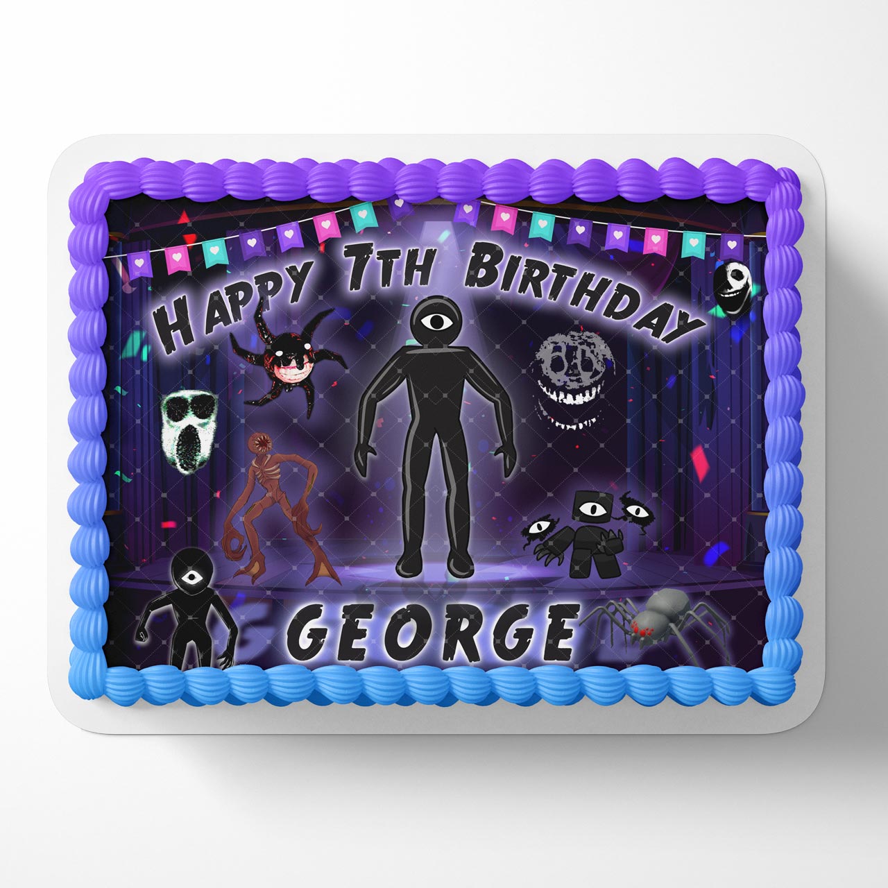 Roblox Doors Seek Edible Cake Image Topper Birthday Cake Sheet ...