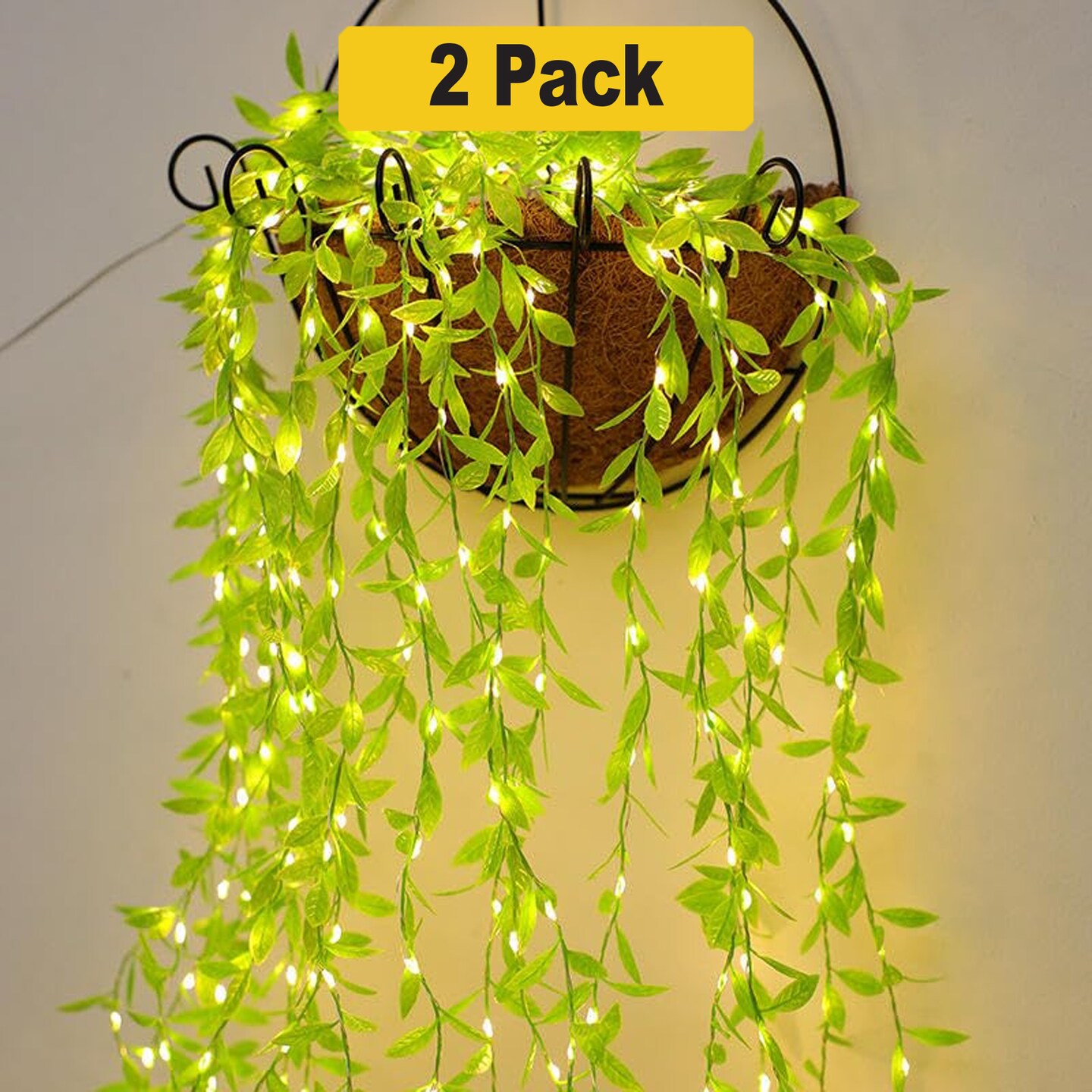 20 LED Fairy Lights with Plant Leaf Vine For Christmas | Michaels