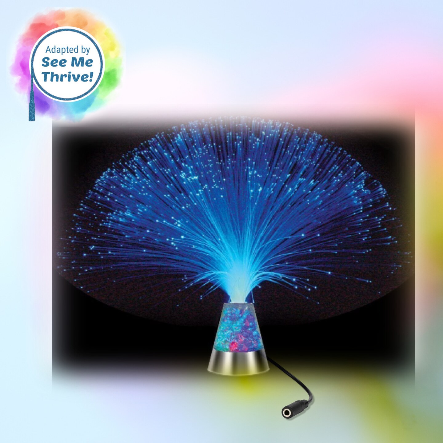 Switch Adapted Fiber Optic Lamp, Special Needs, Speech Therapy ...