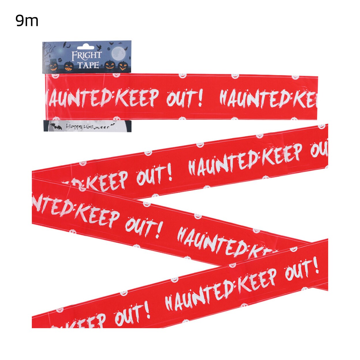 Halloween Warning Tape Plastic Skull Keep Out Danger Ribbon Warning ...