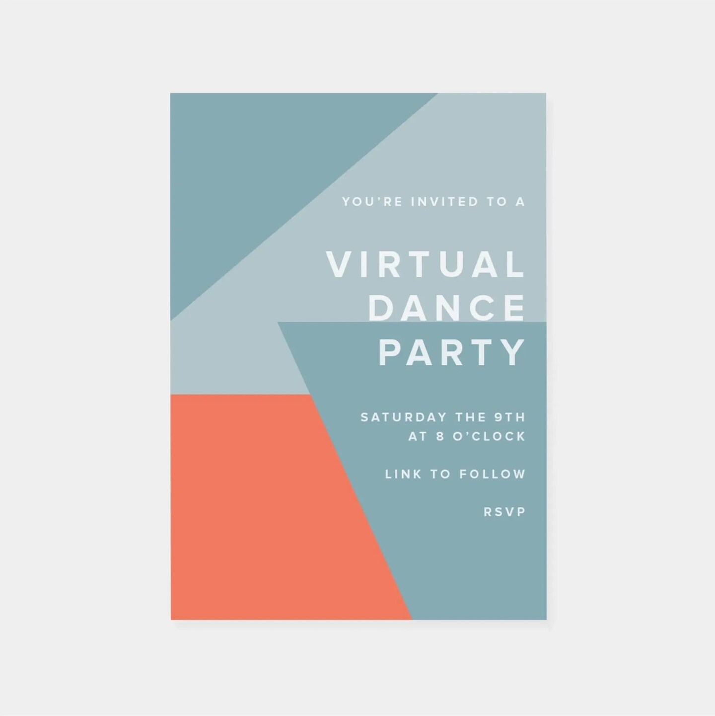 Color Block Event Invitation | Michaels