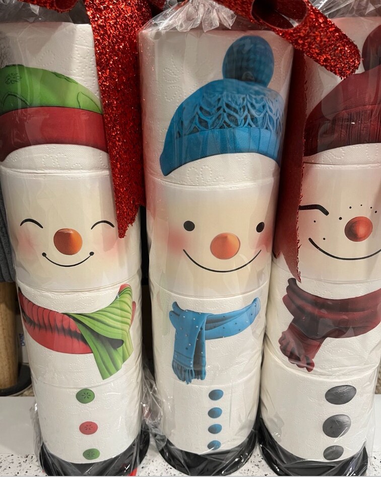 Toilet Paper Snowmen | MakerPlace by Michaels