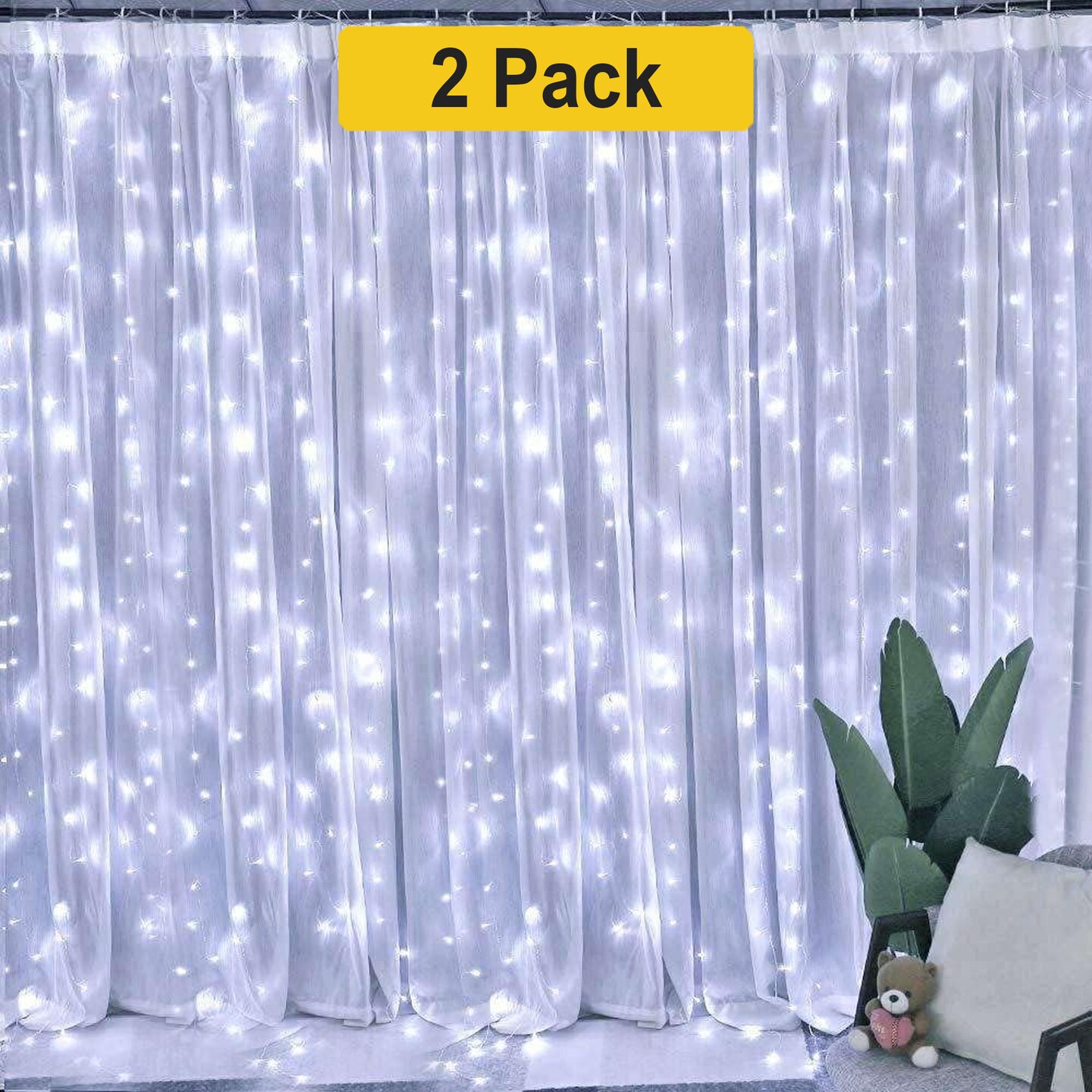 200 Christmas LED Curtain Lights for Spooky Decor | Michaels