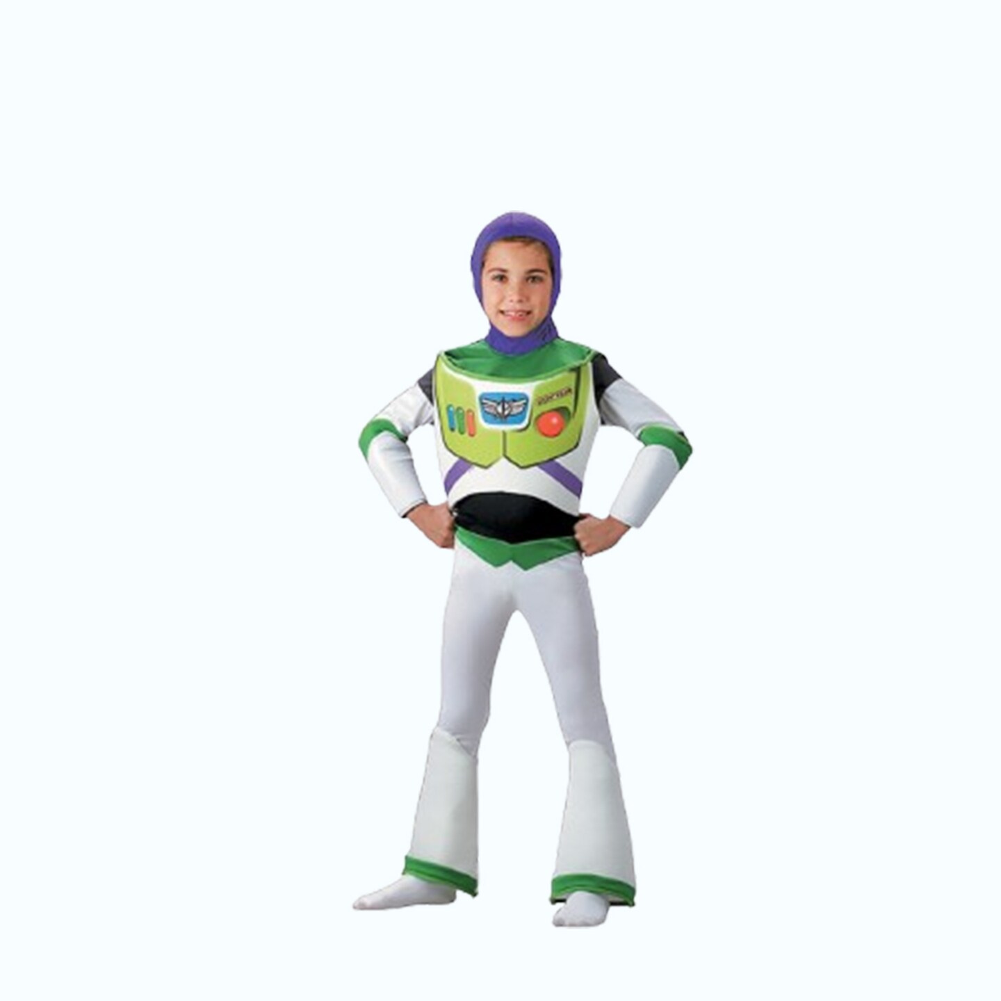 Boy’s Buzz Lightyear Costume for Kids Halloween and Dress-Up Fun, Size ...