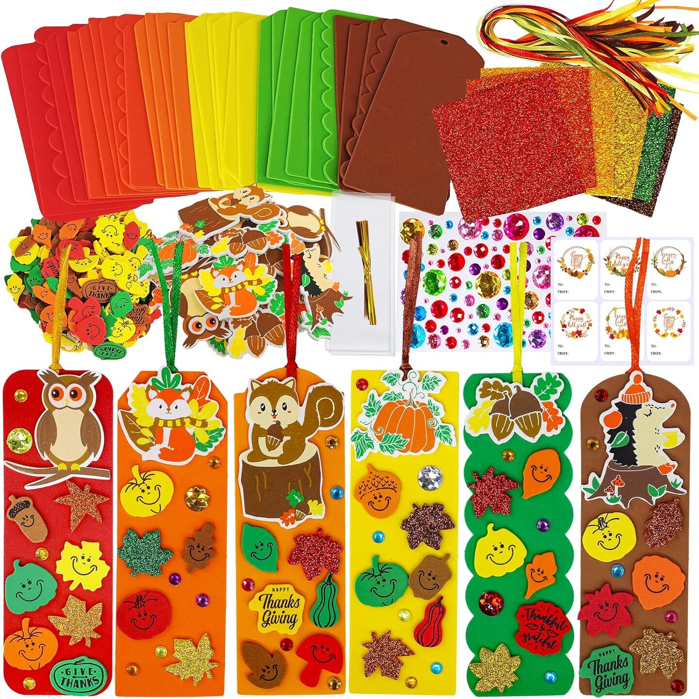36 Sets Fall Craft Kits Kids Autumn Thanksgiving Fall Crafts | Michaels