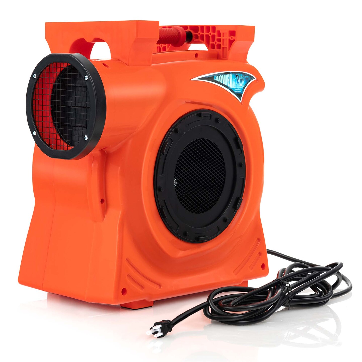 Costway 2 HP/1500W Air Blower Commercial Inflatable Bounce House Blower ...