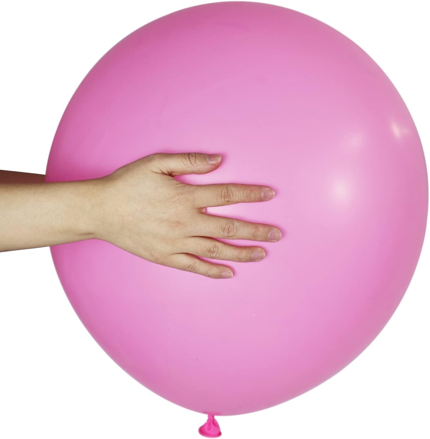 Pink Balloons 18 Inch 12 Pack Large Latex Party Balloons Round Helium ...