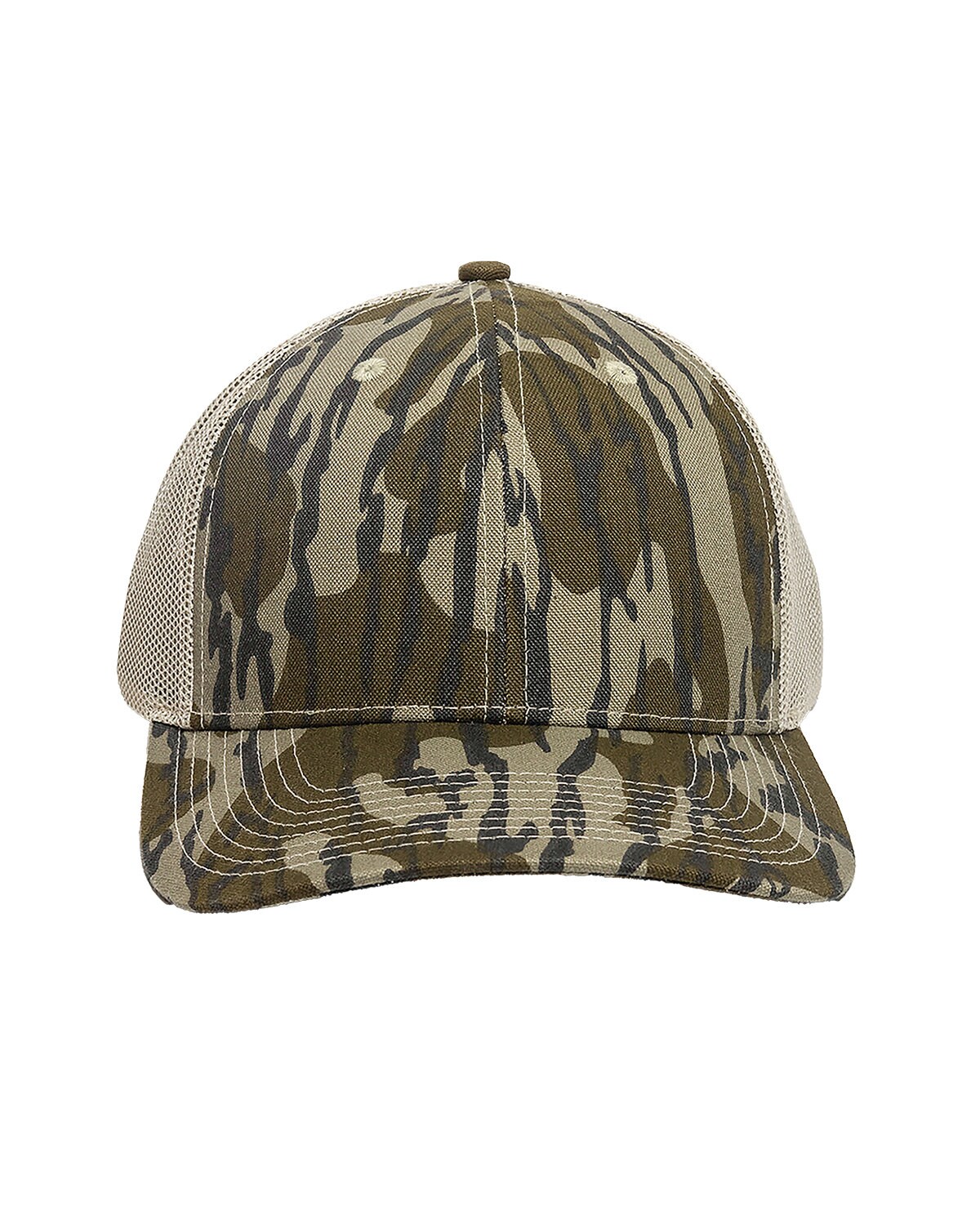 Outdoor Cap® Structured Camo Trucker With Solid Mesh Back Hat | Michaels