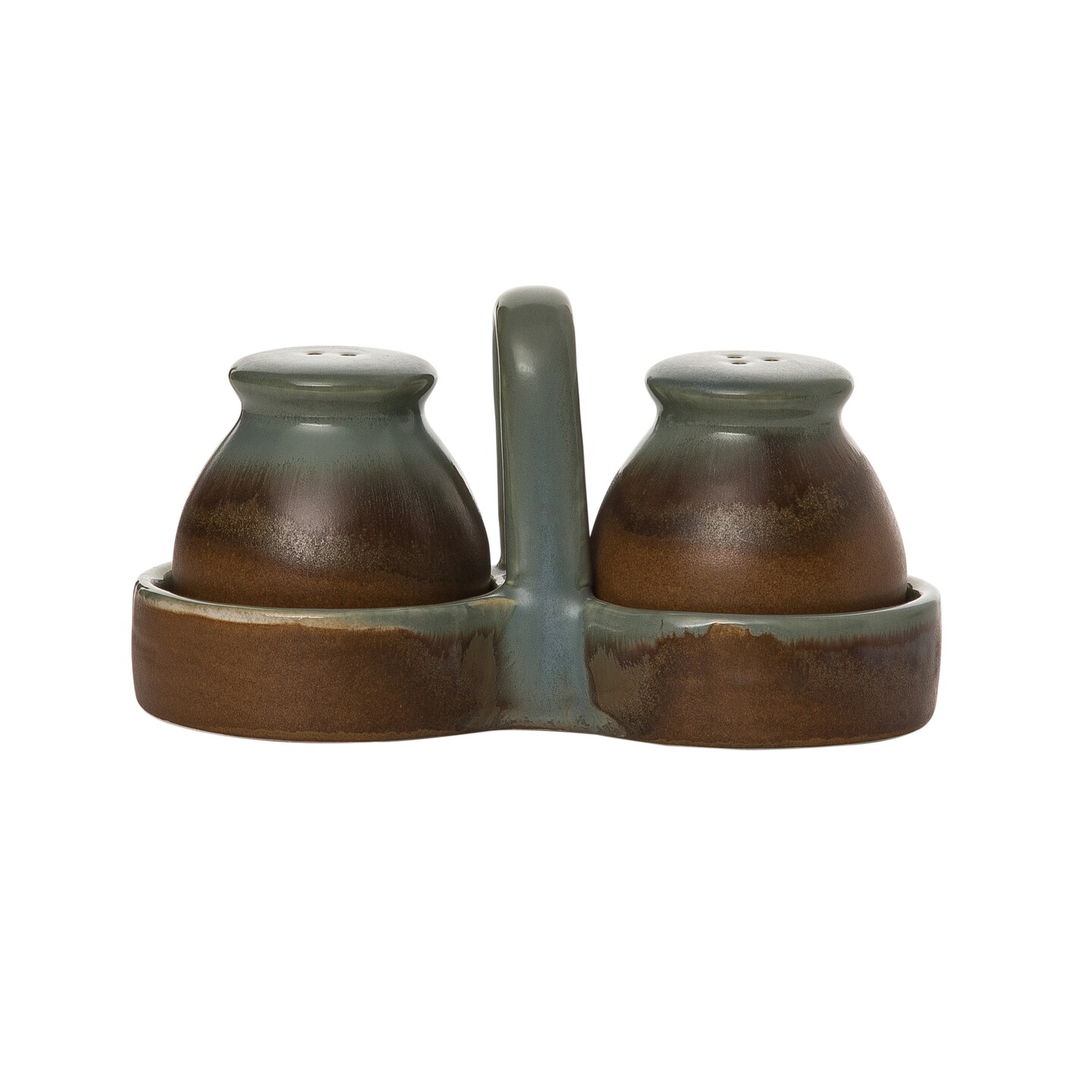 Transpac Ceramic 6.54" Earthy Salt Pepper Shaker Set of 3 | Michaels