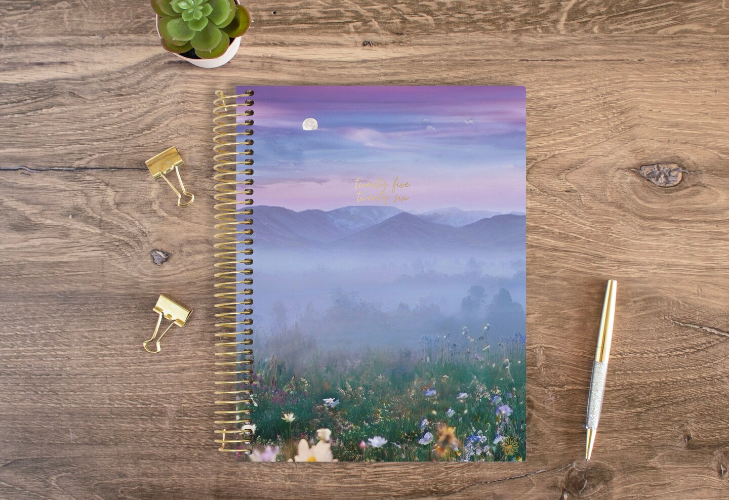 bloom daily planners 2025-26 Soft Cover Planner, 8.5" x 11", Mystical ...