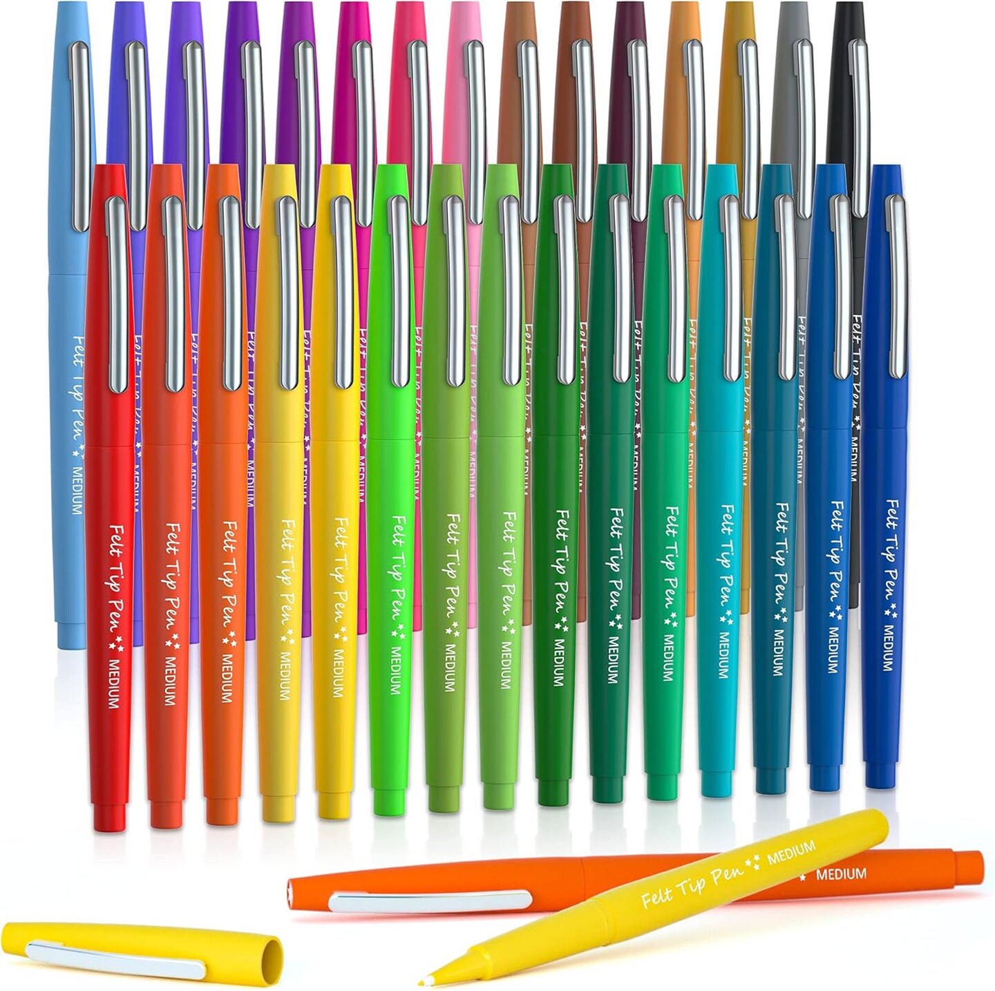 Stationery Coloured Felt Tips Paper Mate Flair Scented Nature Escape ...