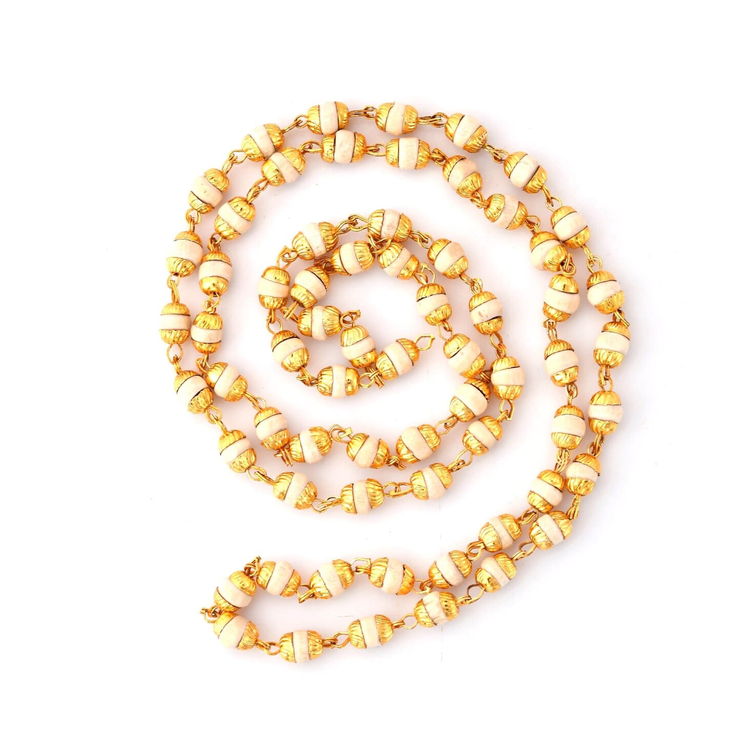 Tulsi Mala Necklace 4.8mm Holy Basil Beads Tibetan Buddhist Rosary ...