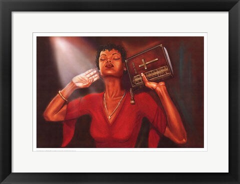 Framed Art I Hear You Lord by Fred Mathews 12 x 18, Size: Framed 21x15 ...