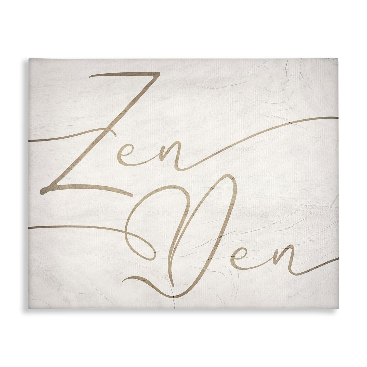 Stupell Industries Relaxing Zen Den Sign Minimal Charming Typography ...
