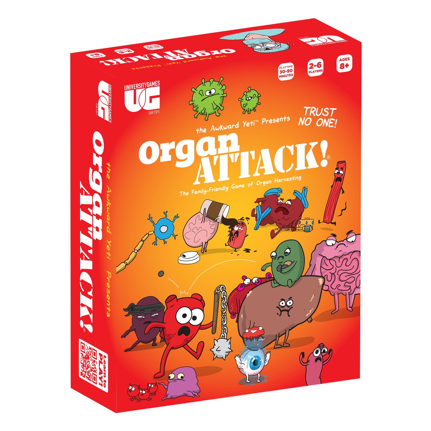 Univeristy Games Organ Attack-Game, Count: 1 | Michaels