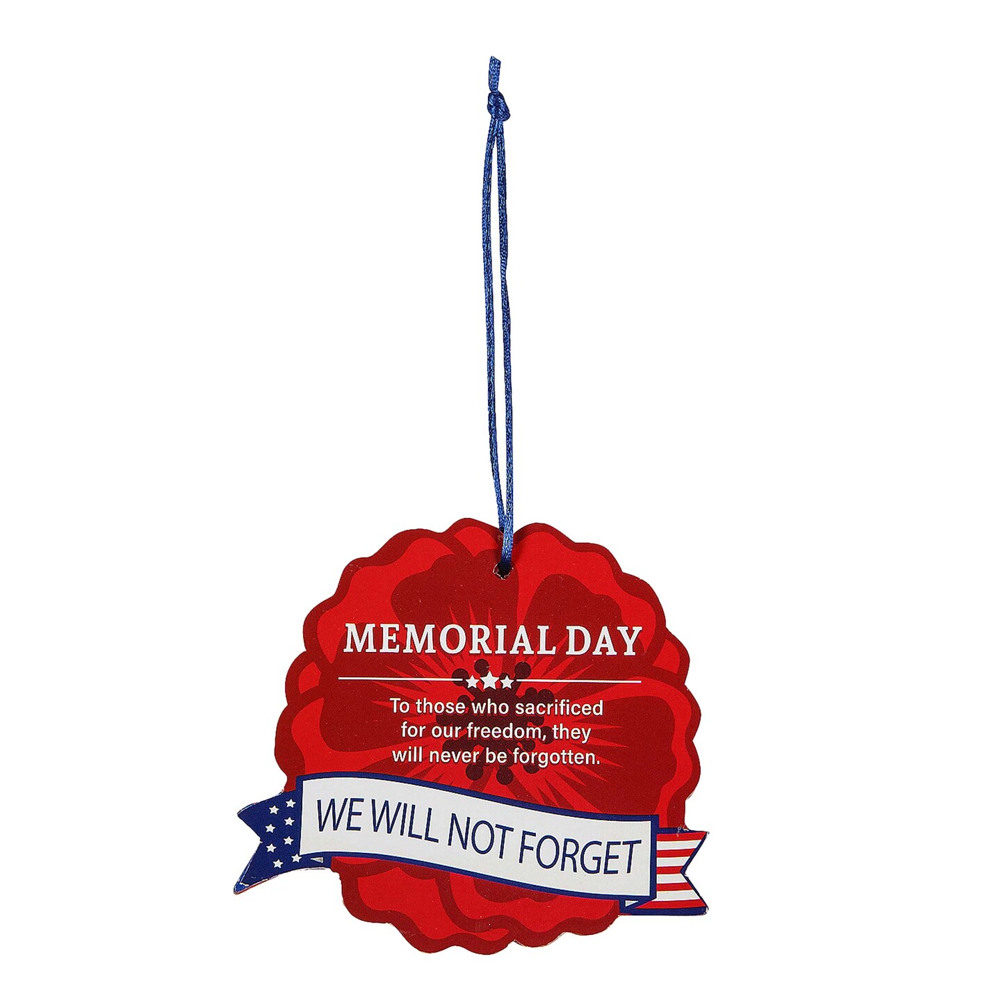 3 3/4" x 3 1/2" Red Poppy Memorial Day Wooden Ornaments 12 Pc. | Michaels
