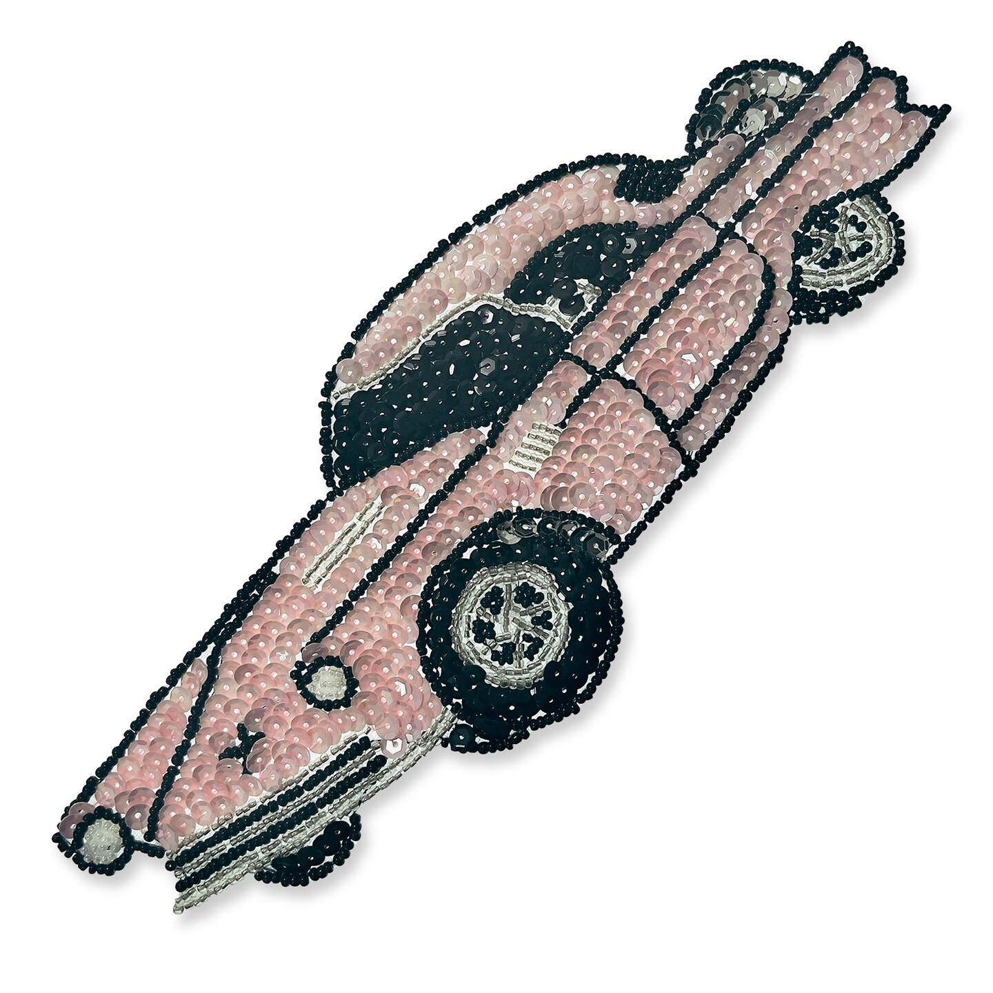 Classic Auto Thunderbird Sequin Applique/Patch | Michaels