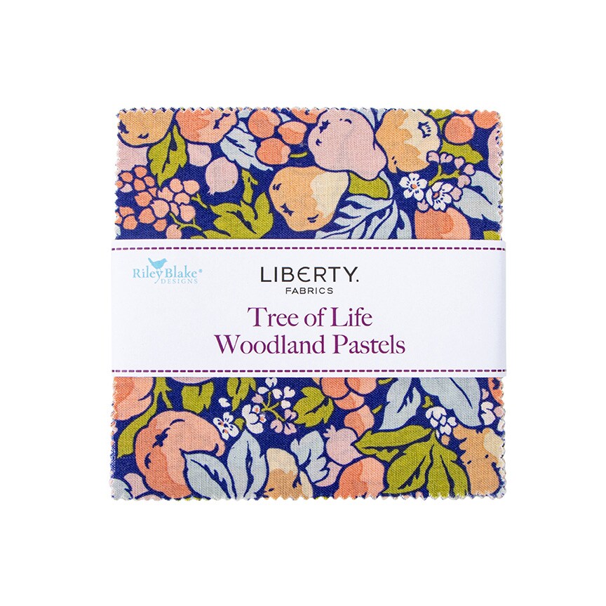 Liberty Tree of Life 10" Square Pack in Woodland Pastels | Michaels
