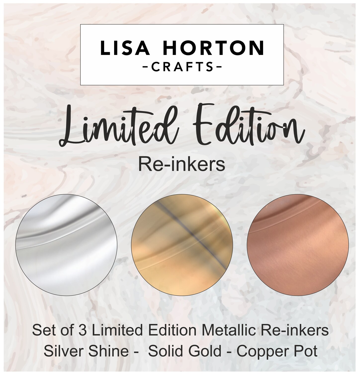 Lisa Horton Crafts Cloud 9 Limited Edition Reinkers -Silver Shine ...